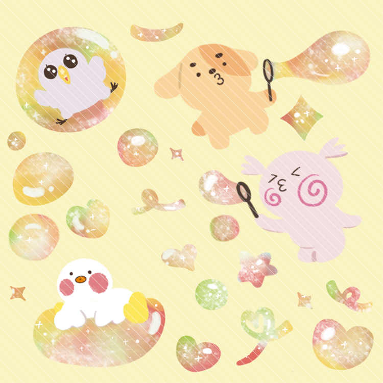 [DDORONGSTUDIO] BUBBLE PLAY | Webudding