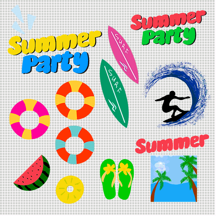 Summer Icon Set | Webudding