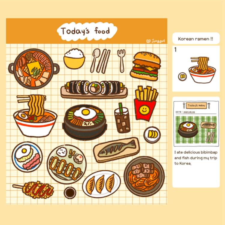 today's food | Webudding