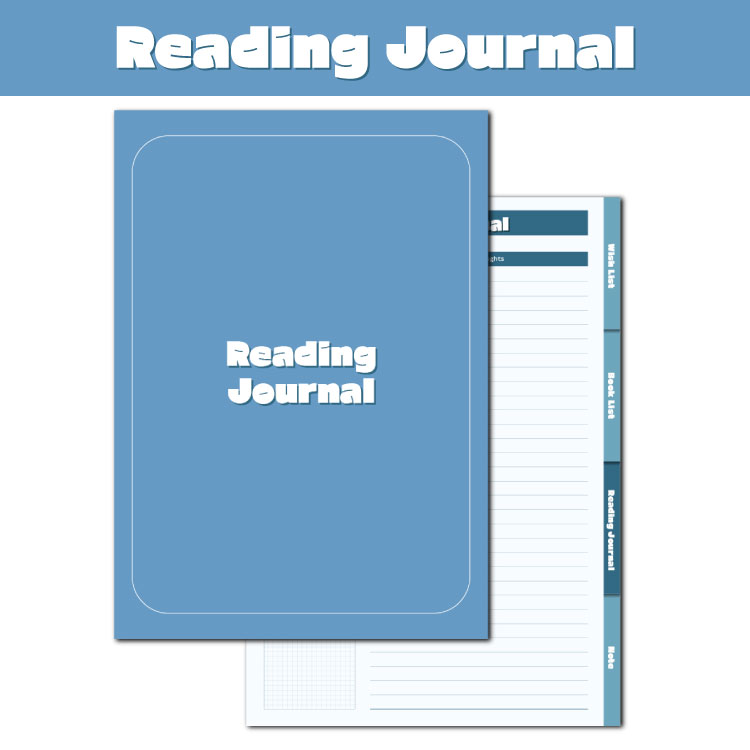Turquoise Reading Journal | Webudding