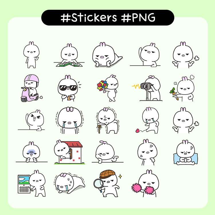 I'm obsessed with you, rabbit | Webudding