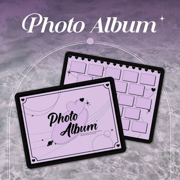 4CUT Photo Album (Purple) | Webudding