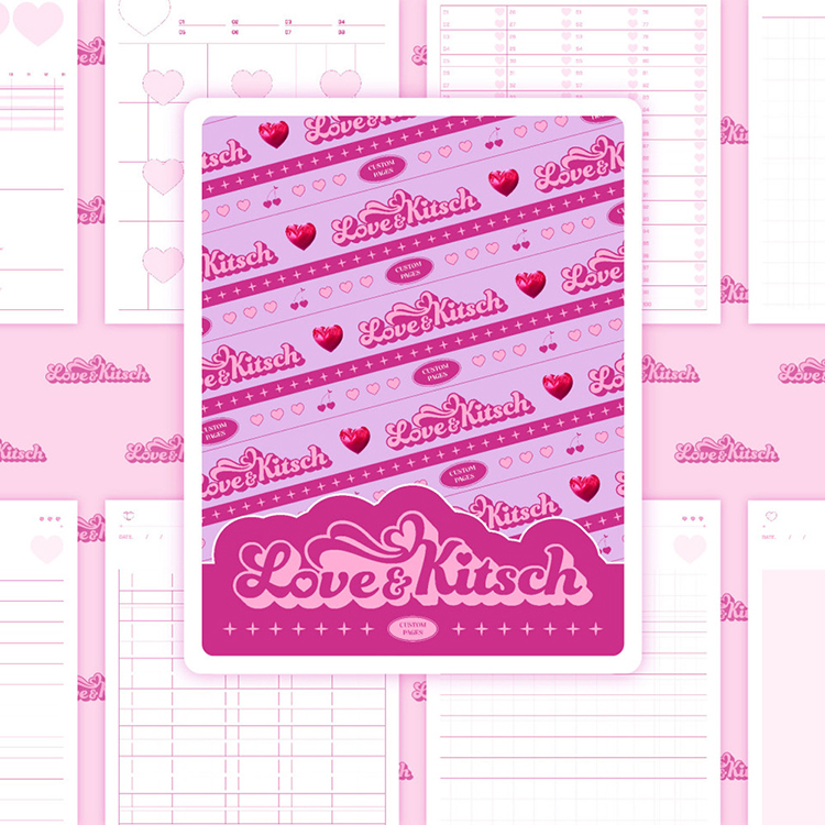 LoveKitsch Custom Page set | Webudding