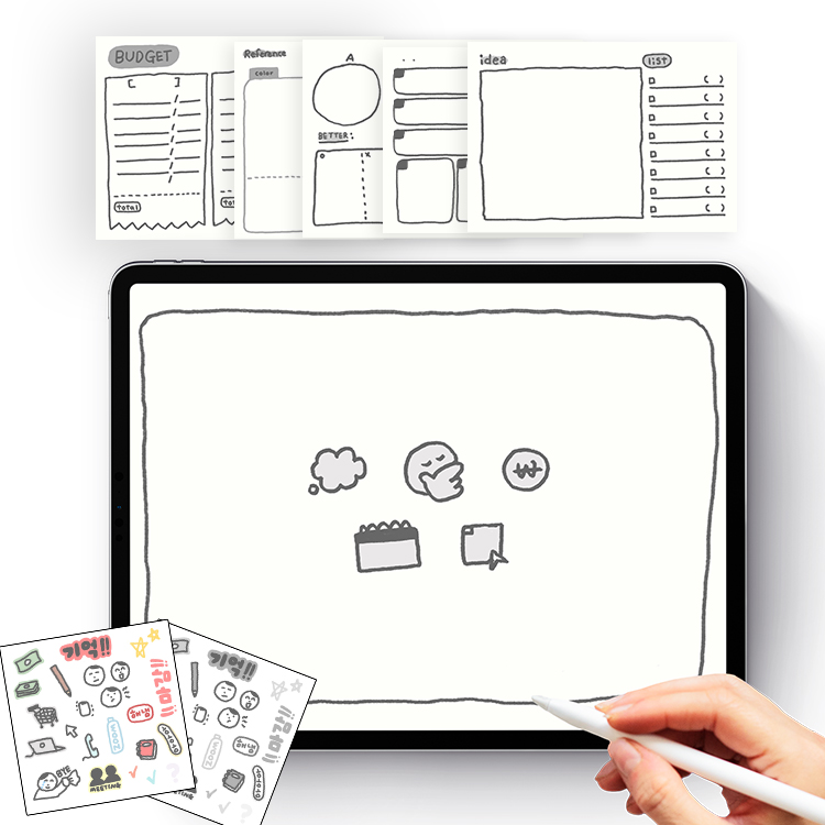 프리랜서를 위한 아이디어 노트 | 위버딩