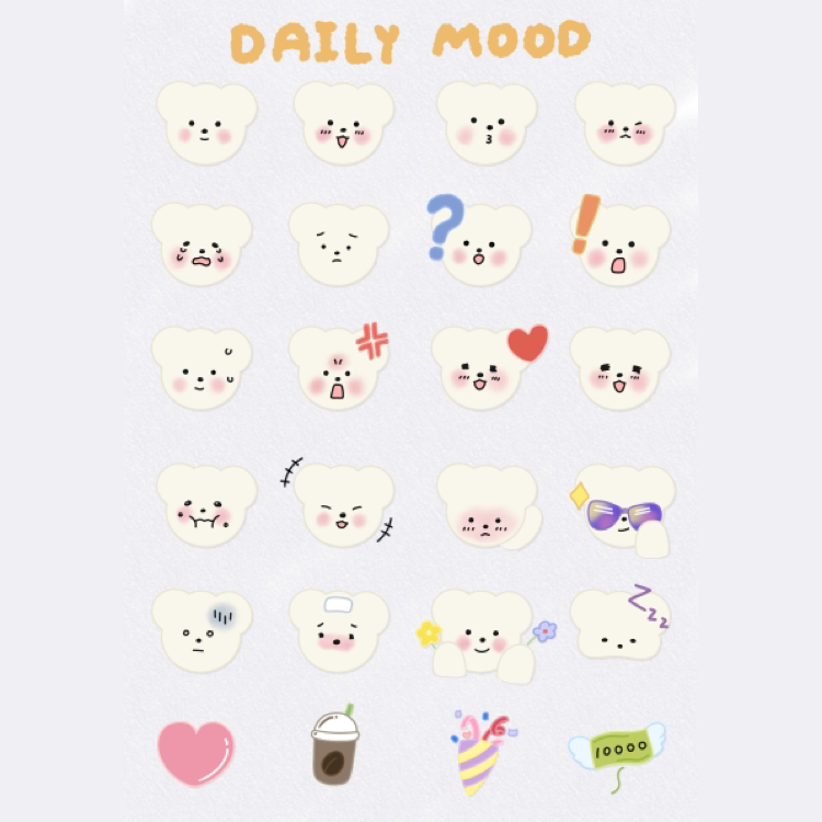 daily mood | Webudding