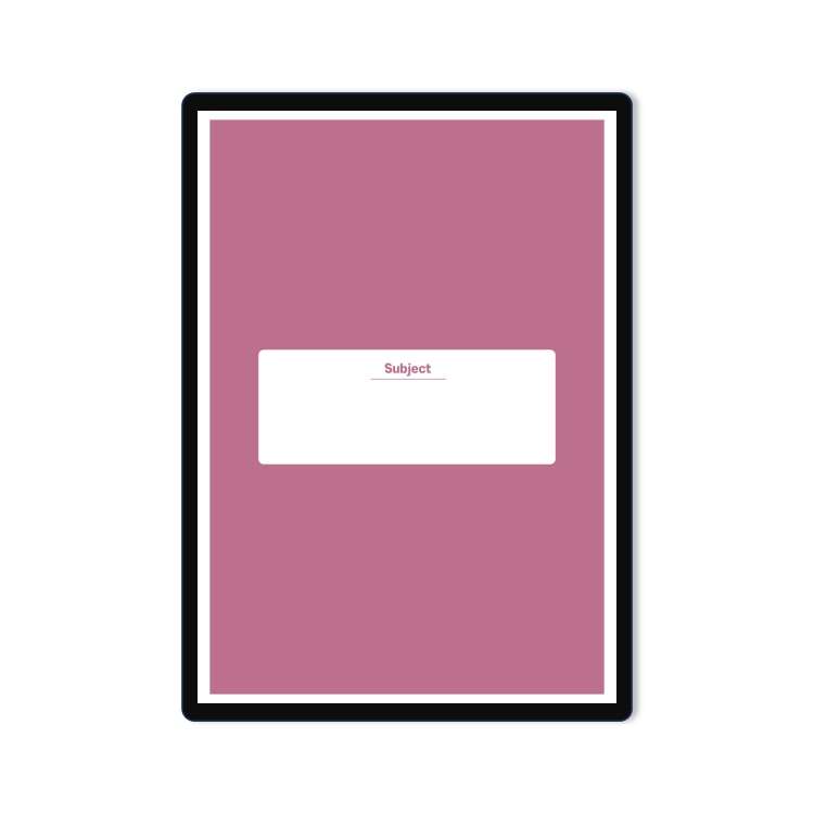 Marsala note (portrait version) | Webudding