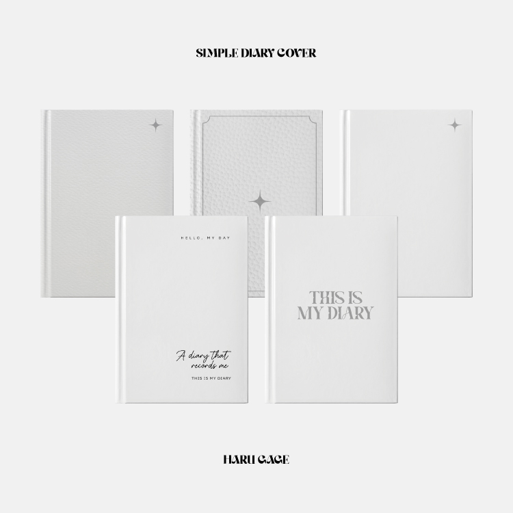 Harugage Simple Diary Cover | Webudding