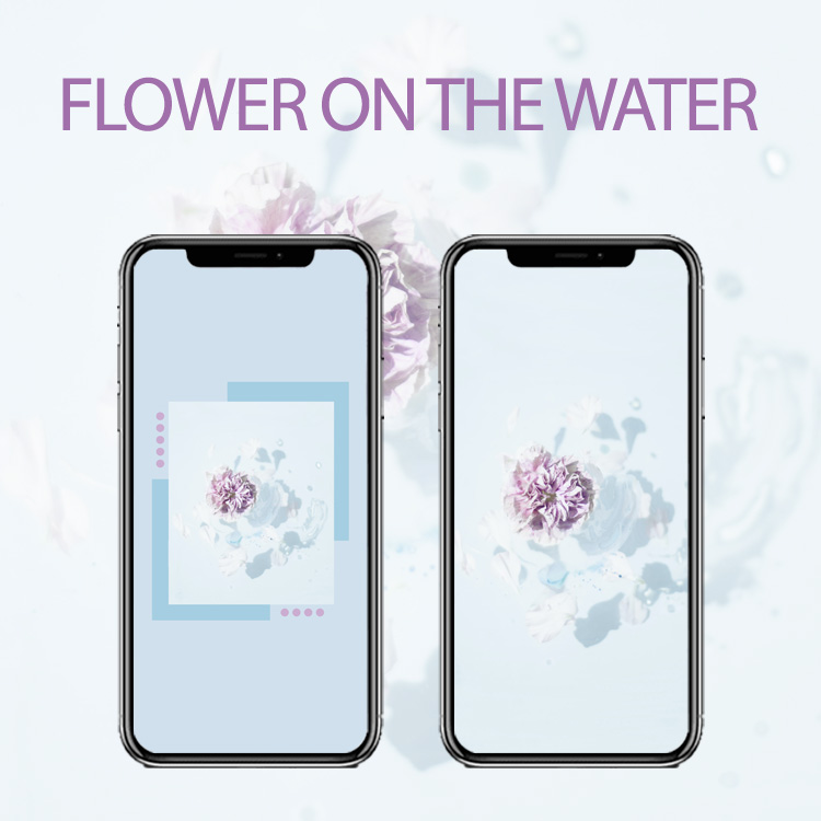 Flower on the water wallpaper | Webudding