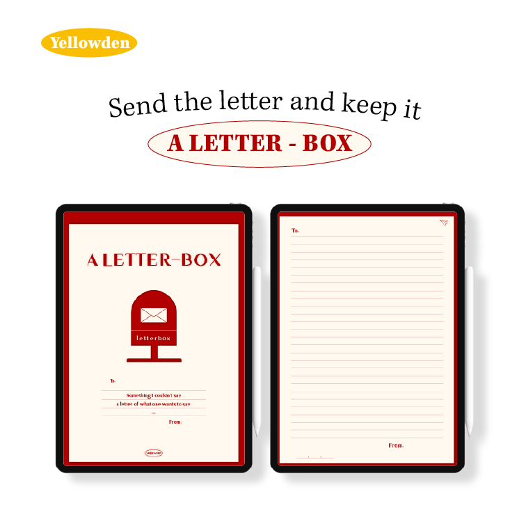 Yellowden A Letter Box note pdf hyperlink | Webudding
