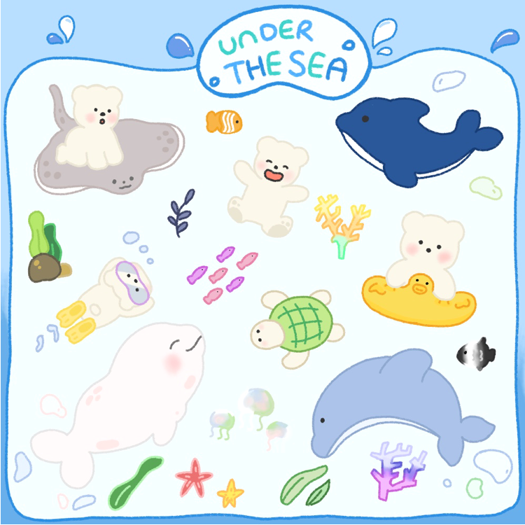 under the sea | Webudding