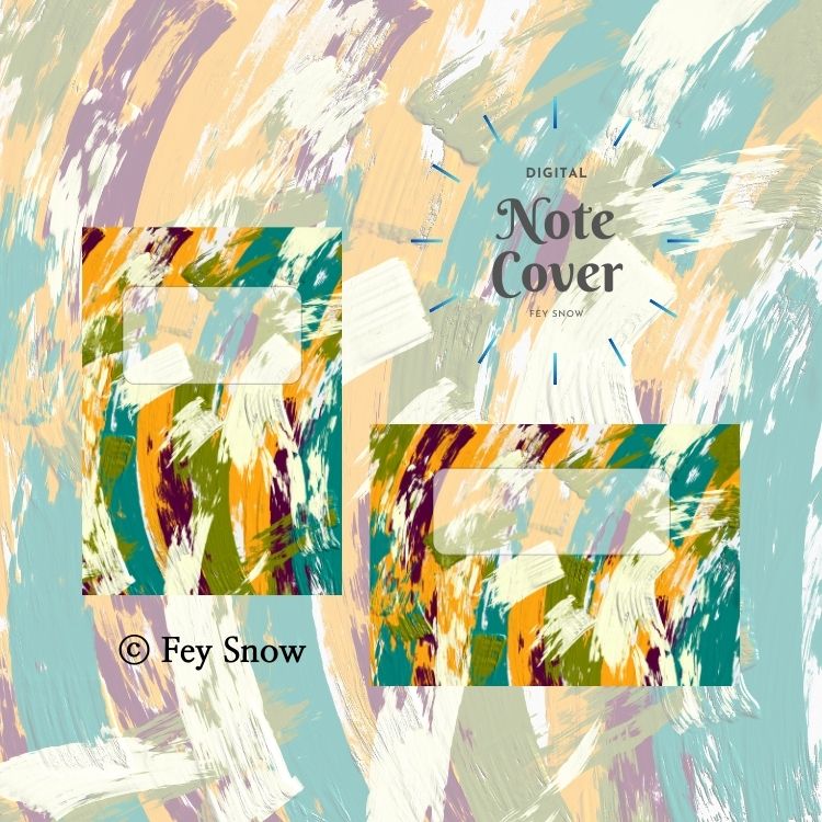 [Abstract Note Cover] my heaven-3 | Webudding