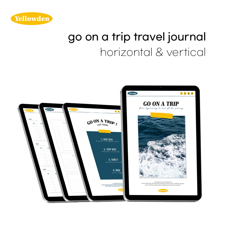 go on a trip travel journal | Webudding