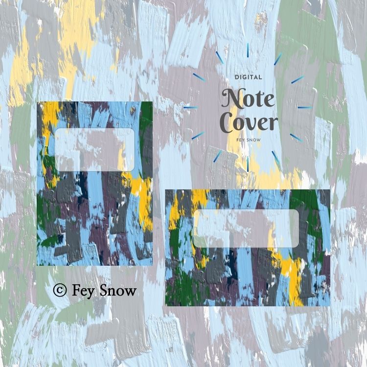 [Abstract Note Cover] one step closer2 | Webudding