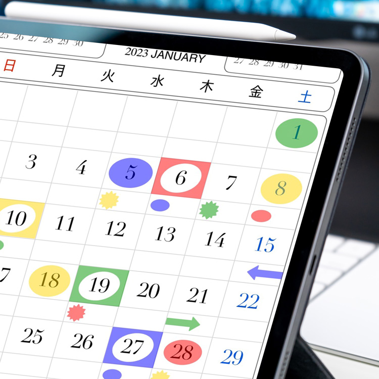 Translucent Calendar Stickers | Webudding