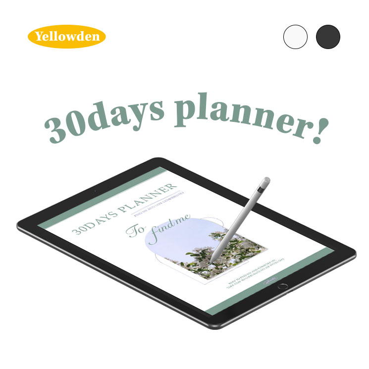 Mood classic green 30days daily planner | Webudding