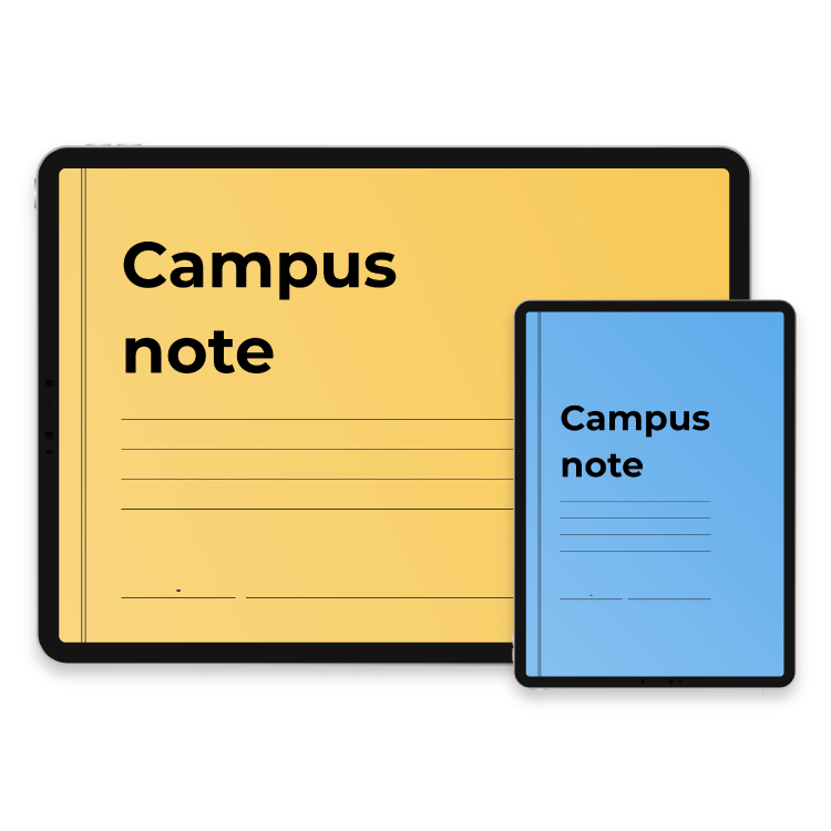 DIY 16-week college student note (horizontal + vertical, 12 colors) | Webudding