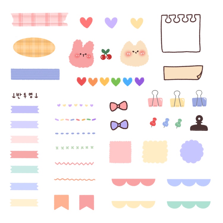 Goodnote dairy sticker | Webudding