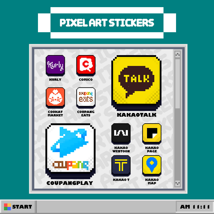 Pixel App Icon_part6 | Webudding