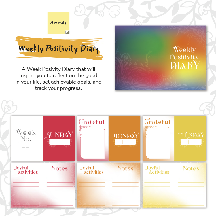 Weekly Positivity Diary | 위버딩