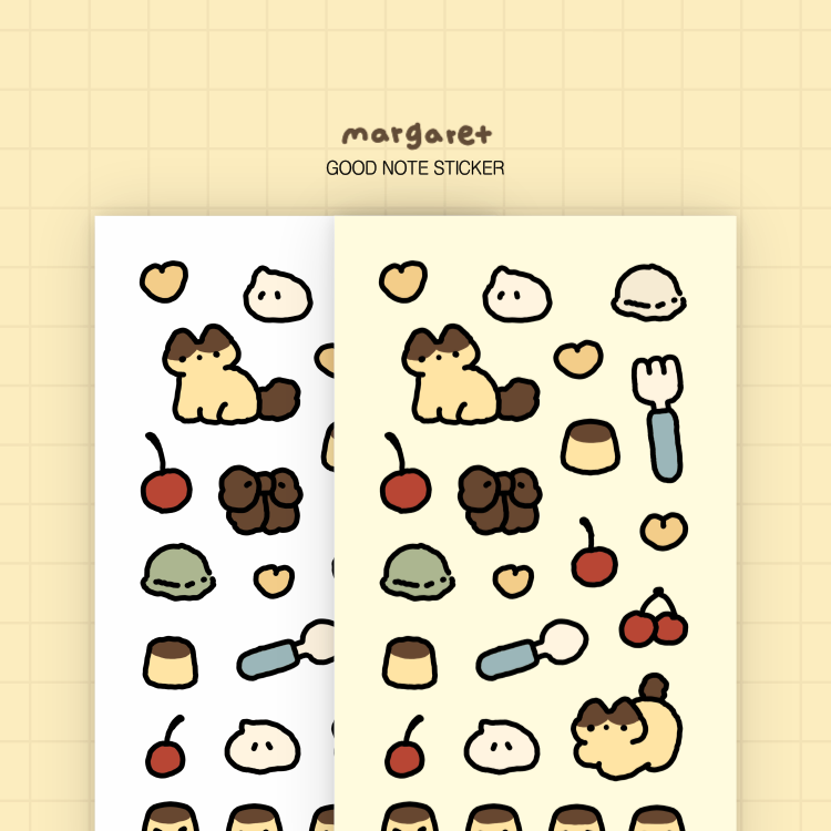 sweet pudding sticker | Webudding