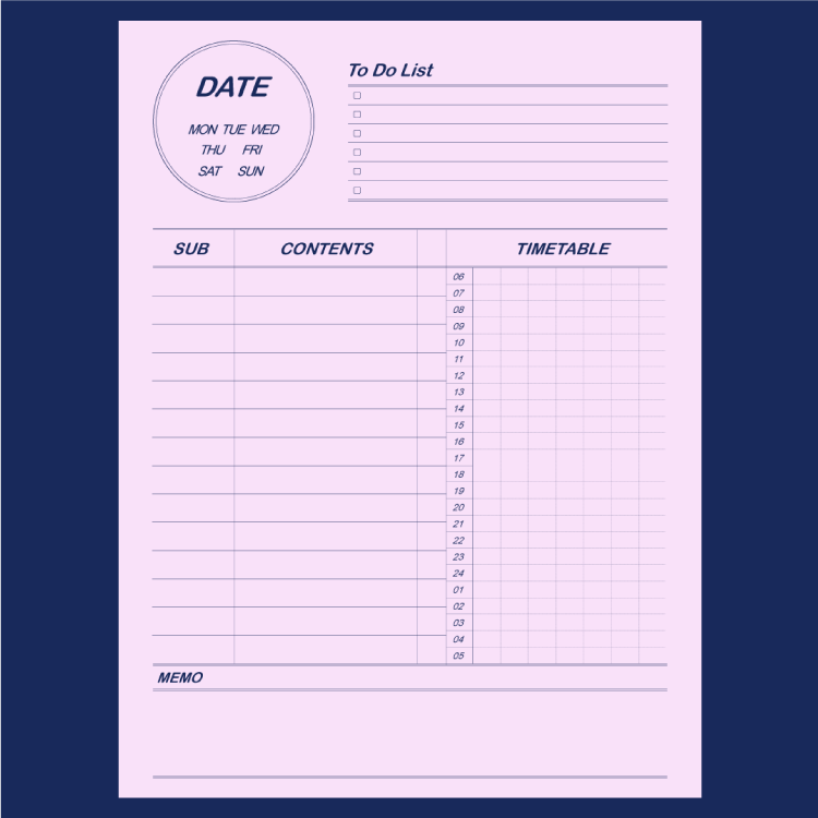 study planner | Webudding
