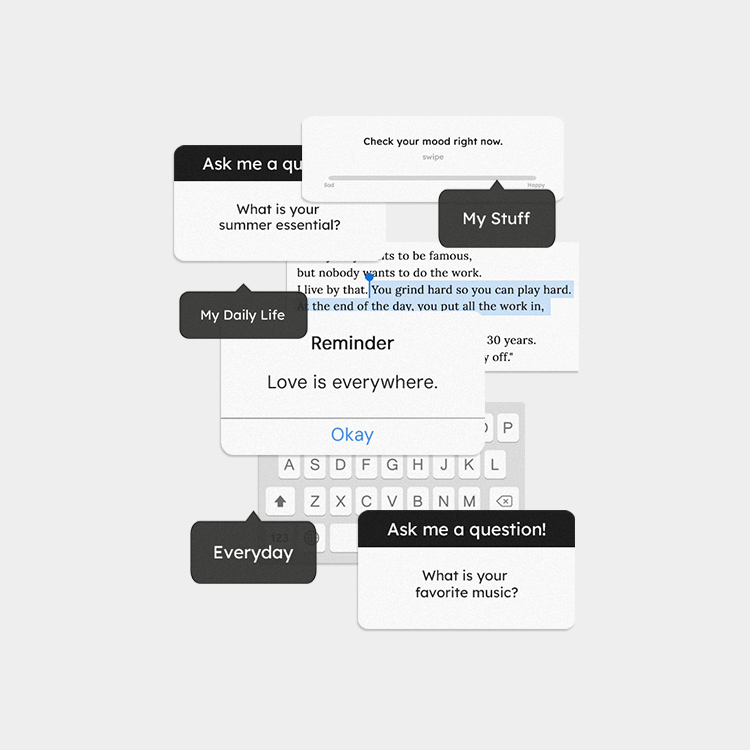 SNS Concept Stickers | Webudding