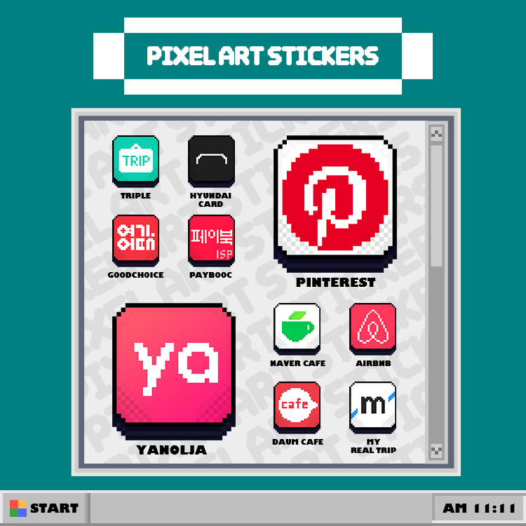 Pixel App Icon_part13 | Webudding
