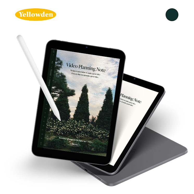 동영상 기획 노트 세로형 for Youtube & others | 위버딩