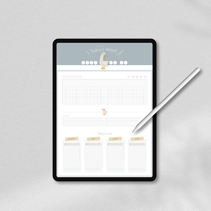 (6 types)Record today as a memory_Today's Record | Webudding