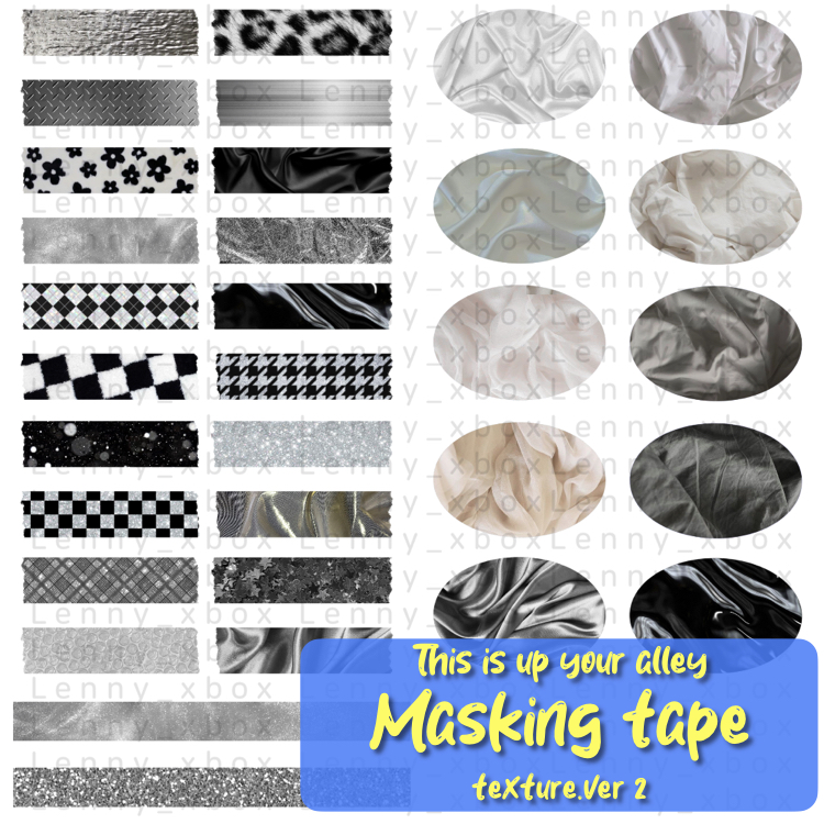 This is up your alley masking tape PNG - texture.ver2 | Webudding