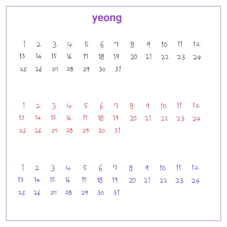 simple numbers | Webudding