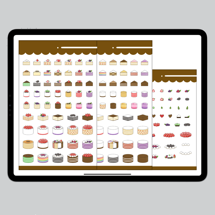 Cafe/Desert/Cake daily sticker | Webudding