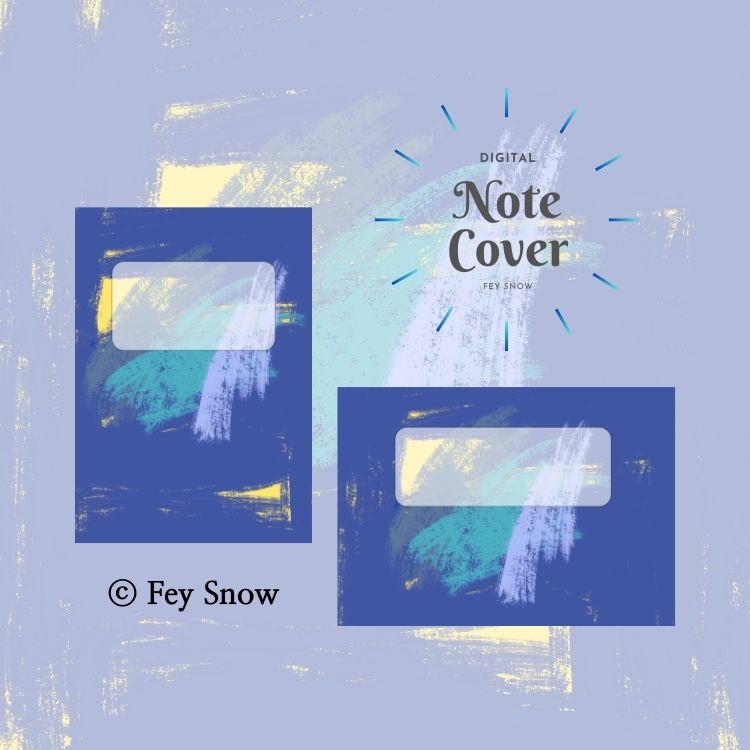 [Note Cover] Dreamy Vibes-2 | Webudding