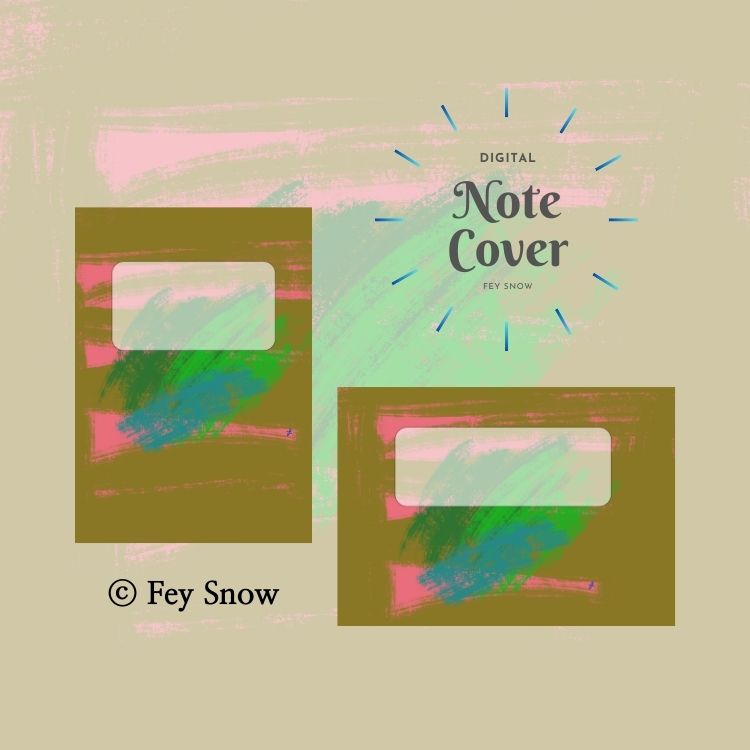 [Note Cover] Dreamy Vibes-4 | Webudding