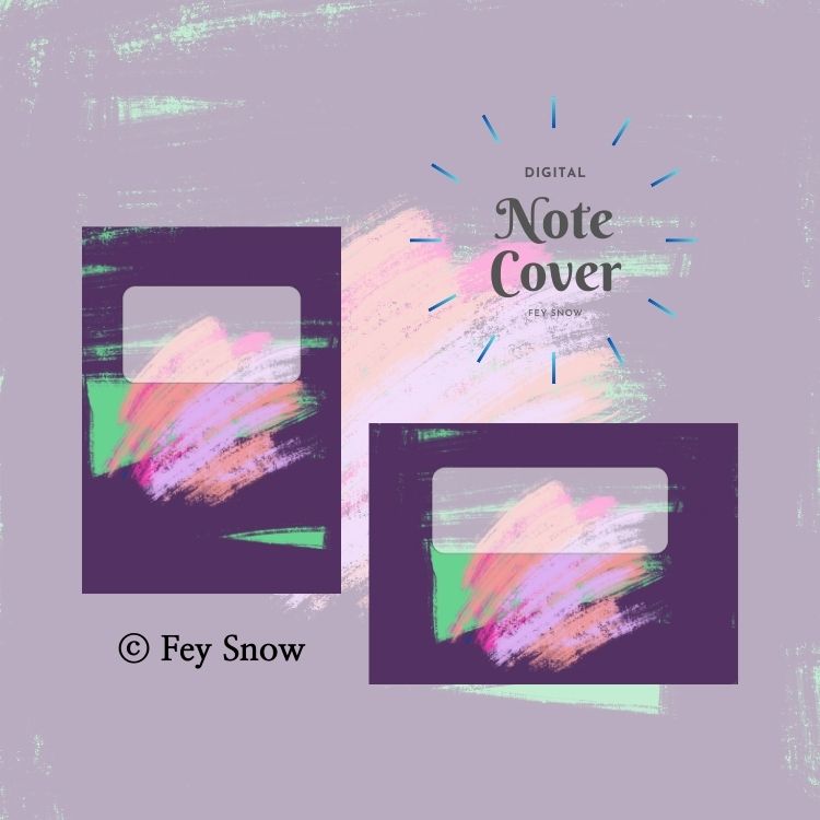 [Note Cover] Dreamy Vibes-5 | Webudding