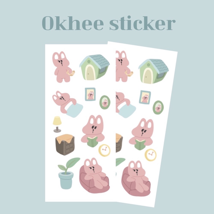 Okhee sticker | Webudding