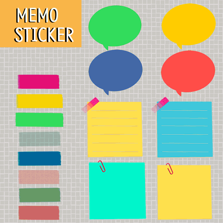 Memo Sticker | Webudding