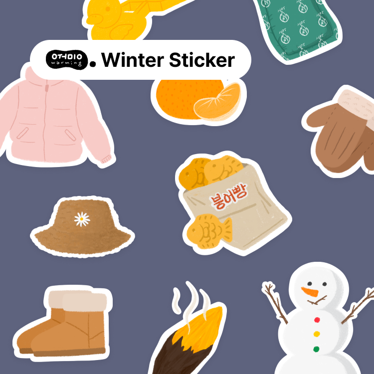 Winter Sticker | Webudding
