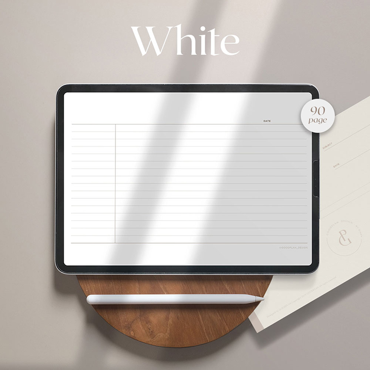 landscape regal basic note white op.1 | Webudding