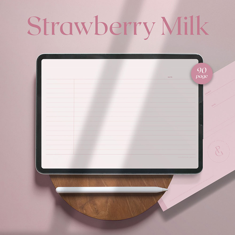 landscape regal basic note pink op.1 | Webudding