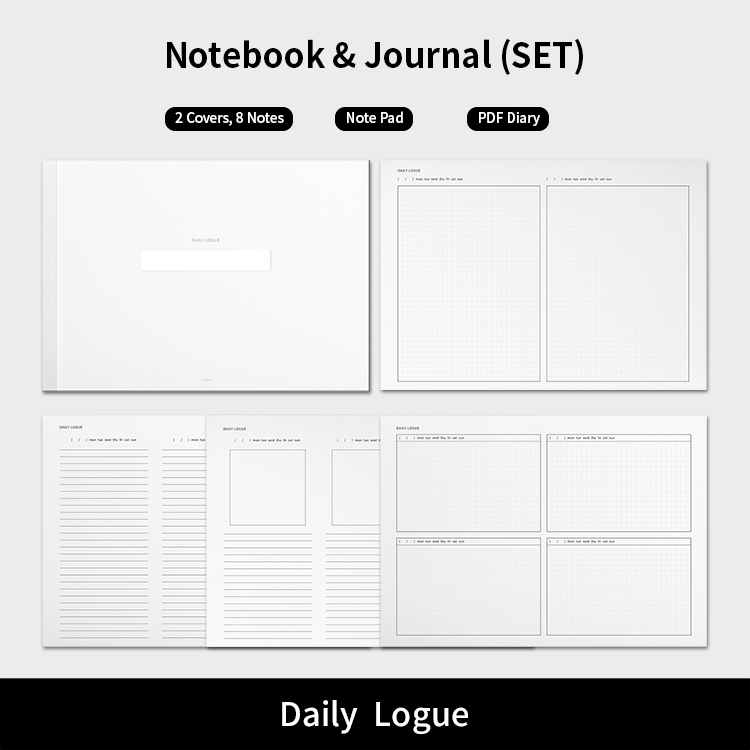 Daily Undated Journal (for a month) | Webudding