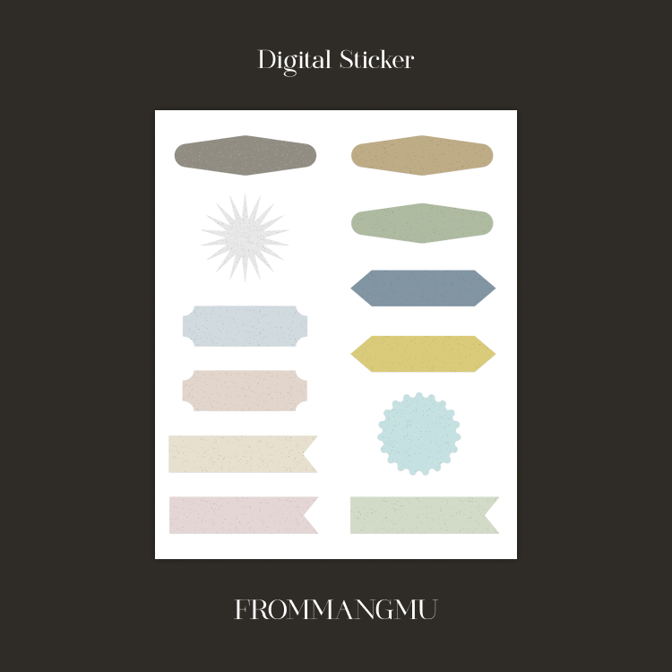 Deco index sticker | Webudding