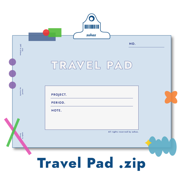 Travel Pad, Undated Simple Travel Planner | Webudding