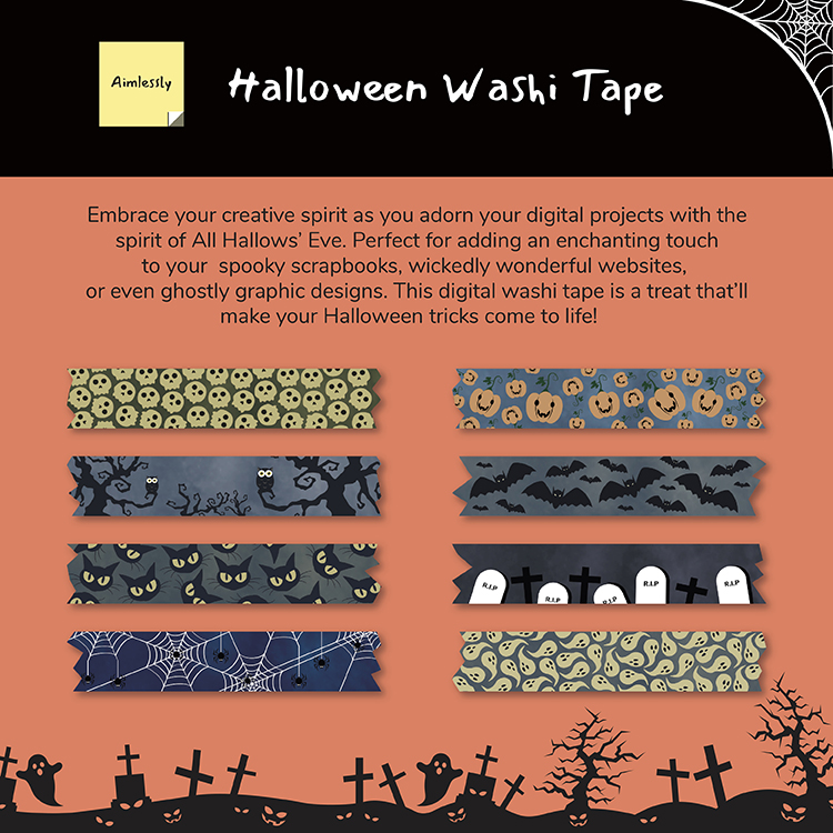 Halloween Washi Tape | Webudding