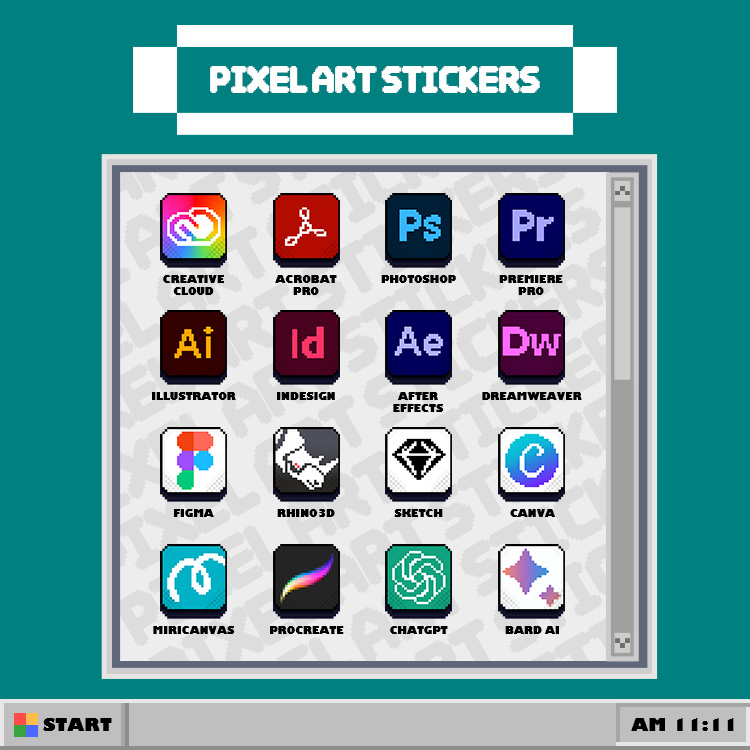 Pixel App Icon_part20 | Webudding