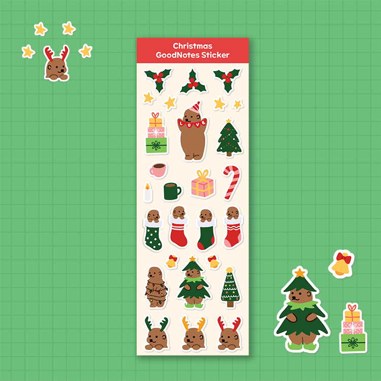 Christmas Sticker | Webudding