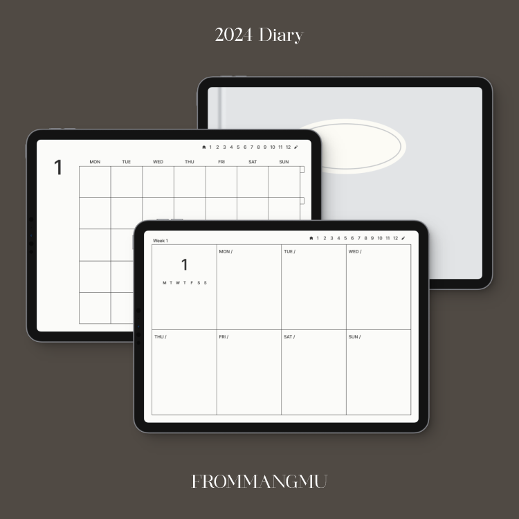 Undated Planner | Webudding