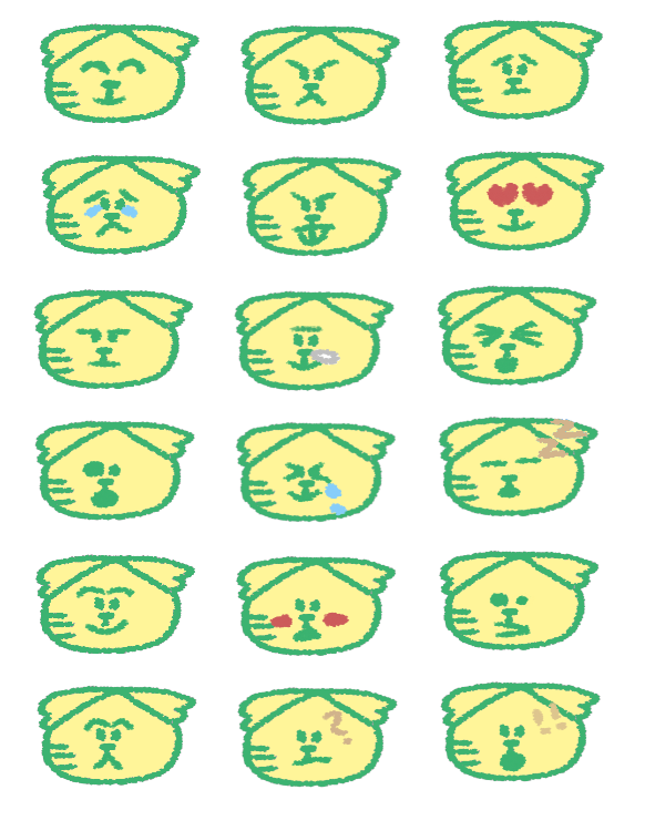 Facial expressions | Webudding