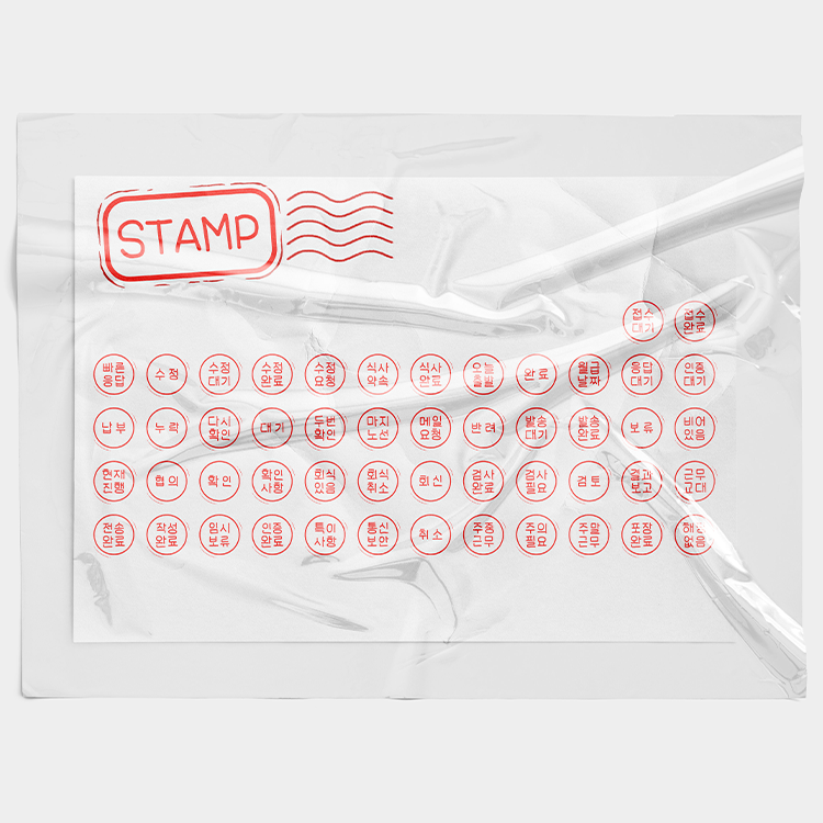 stamp sticker2(ver_circle) | Webudding