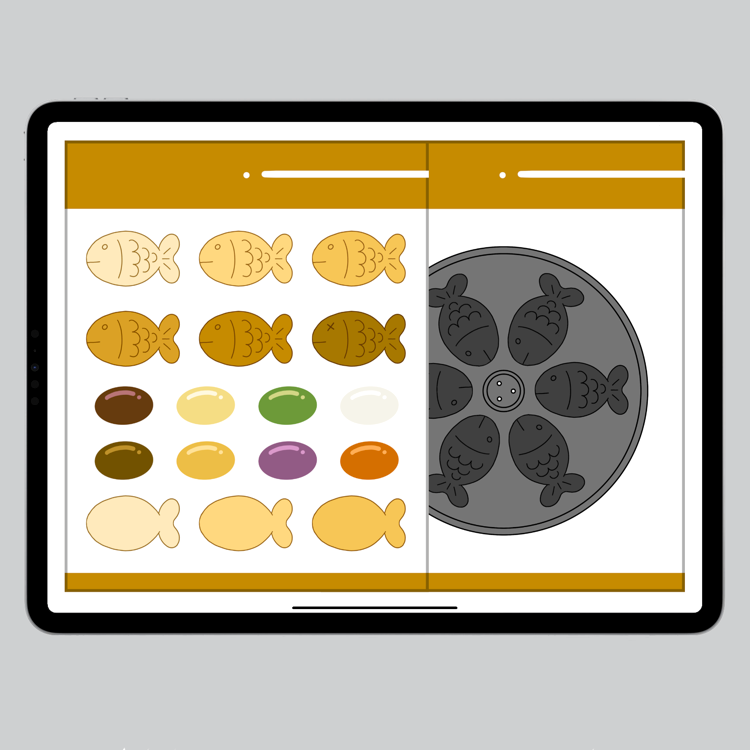 Fish-shaped bread sticker | Webudding